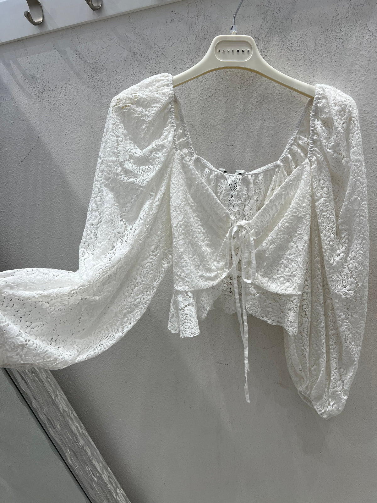 MSS💥HaveOne•Maglia top pizzo | Maison Malé